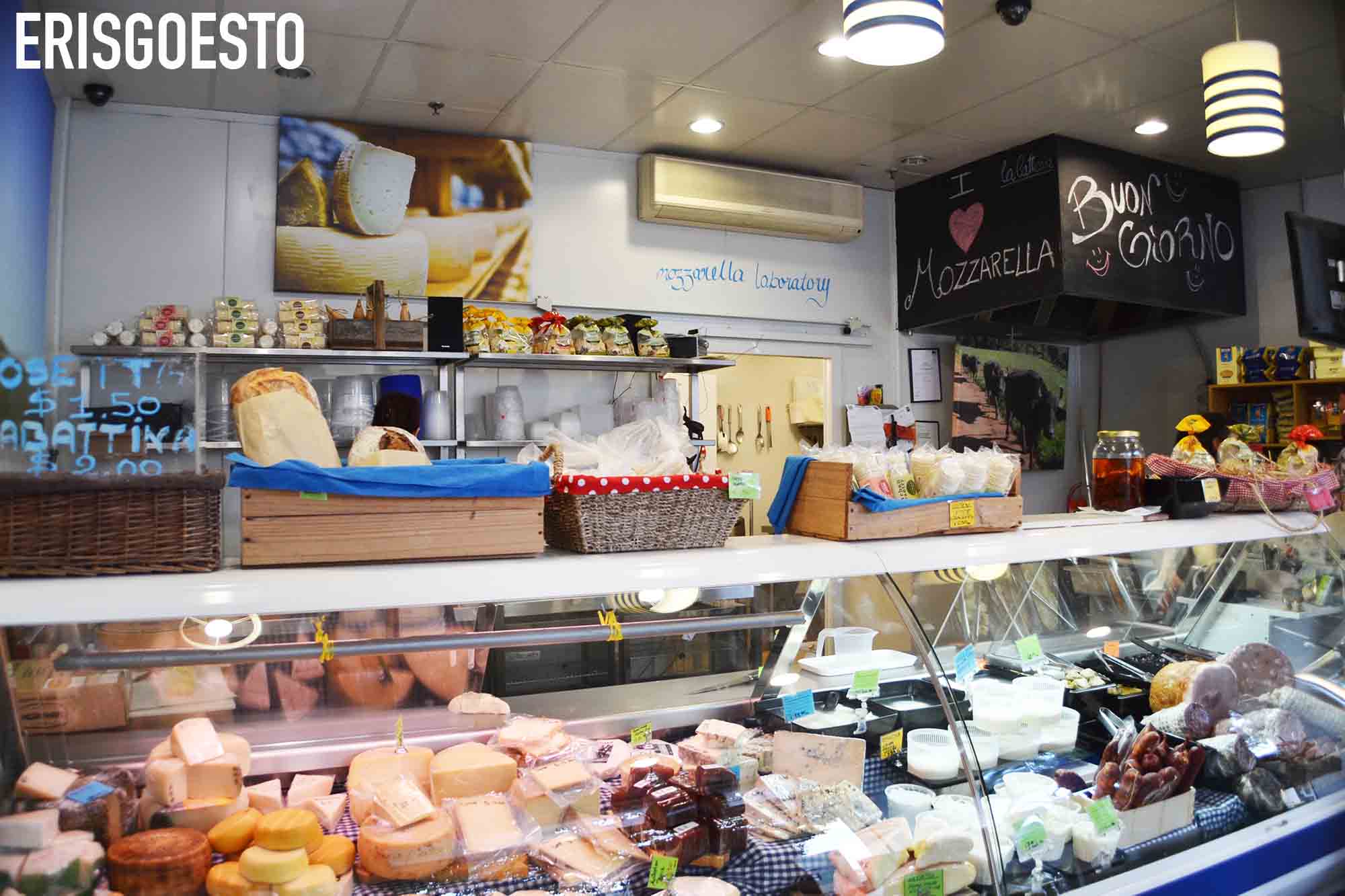 Authentic Italian Cheeses @ La Latteria Mozarella Laboratory, Milk ...