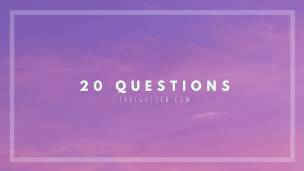 20 Questions – Erisgoesto.com