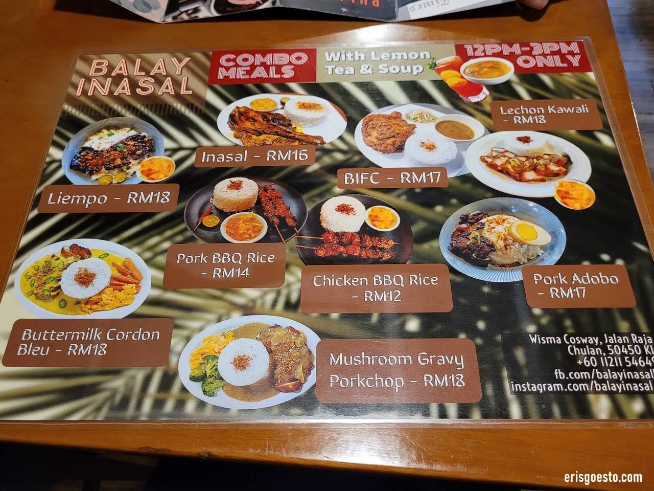 Homecooked Filipino Food @ Balay Inasal, Wisma Cosway KL – Eris Goes To