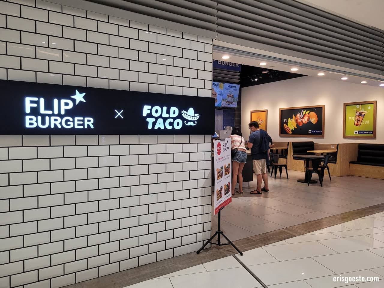 Flip Burger X Fold Taco, Gurney Paragon Mall, Penang – Erisgoesto.com