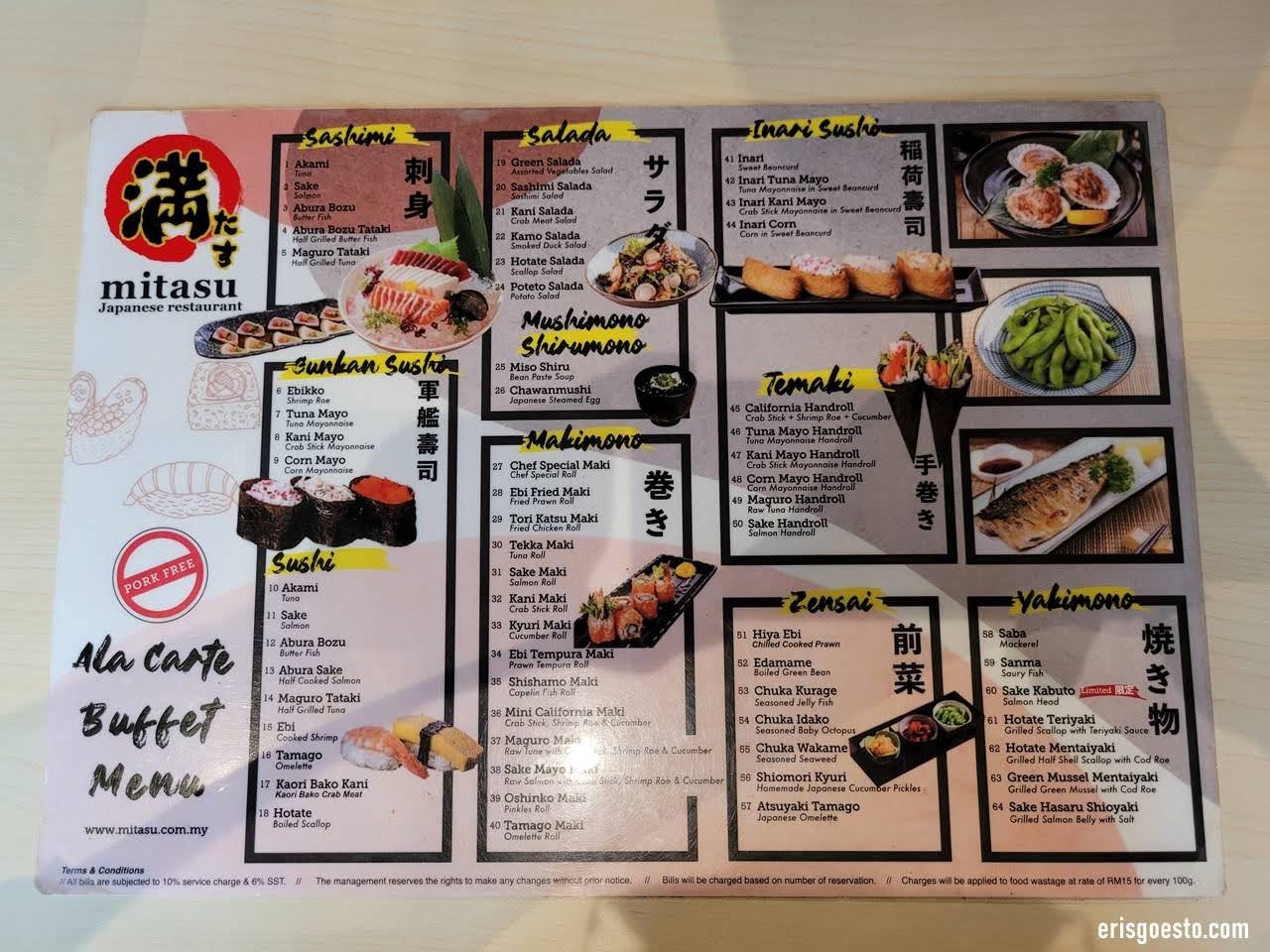 All You Can Eat Japanese Dishes @ Mitasu, Old Klang Road – Eris Goes To
